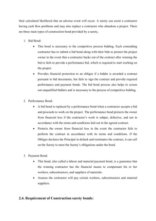 Surety Bonds | PDF