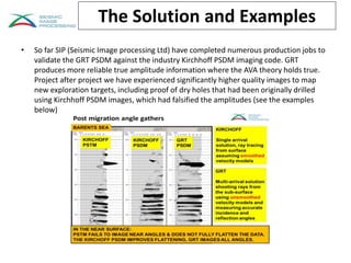 GRT Imaging for Seismic AVO/AVA Inversion | PPTX