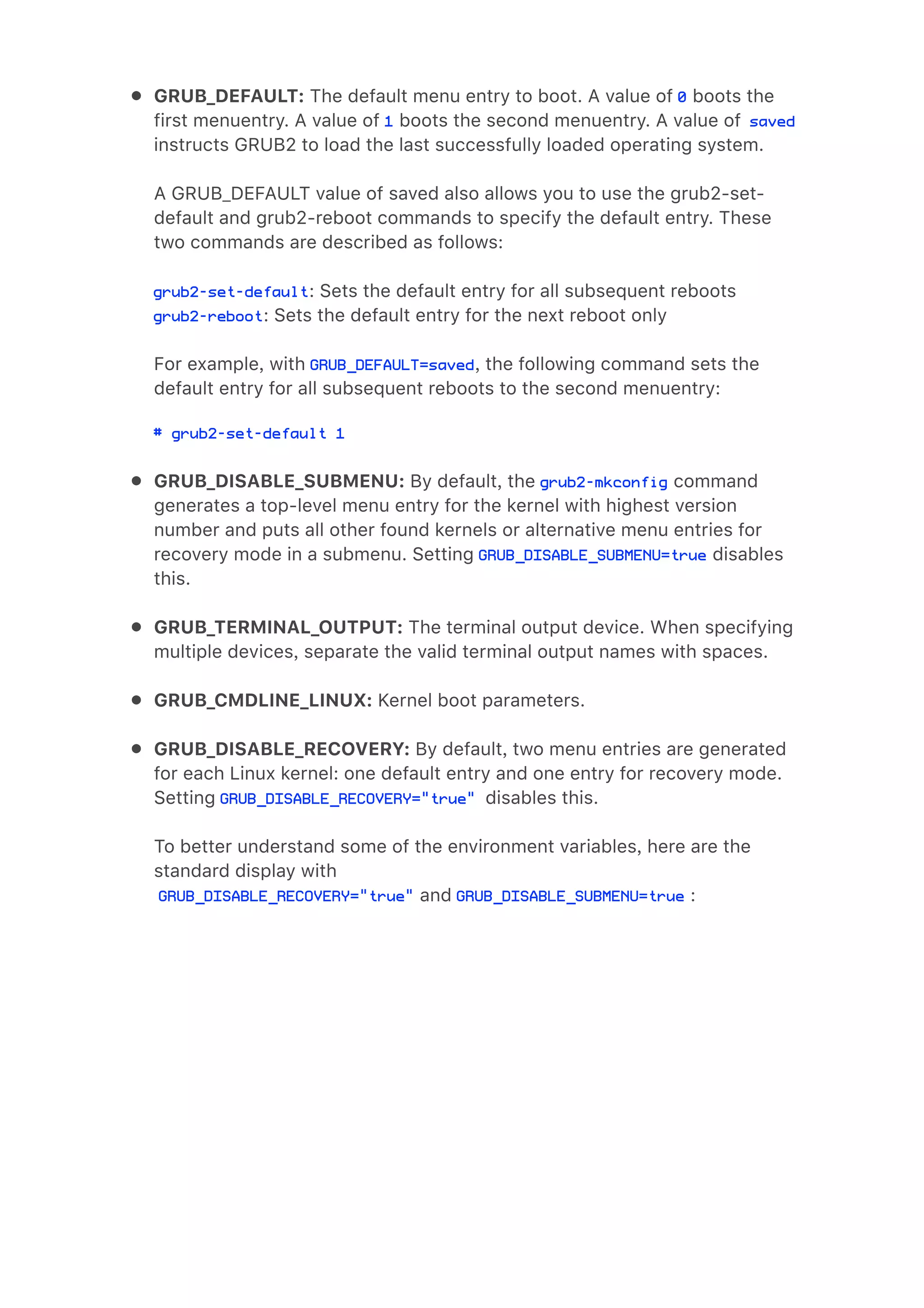 Grub2 and troubleshooting_ol7_boot_problems | PDF