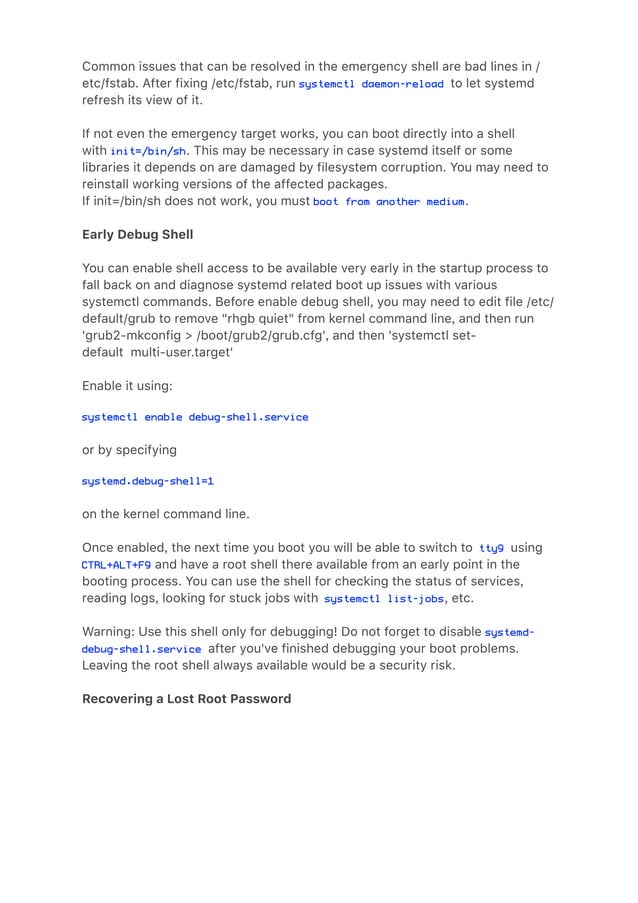 Grub2 and troubleshooting_ol7_boot_problems | PDF | Operating Systems | Computer Software and ...