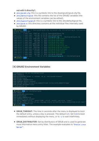 Grub2 and troubleshooting_ol7_boot_problems | PDF
