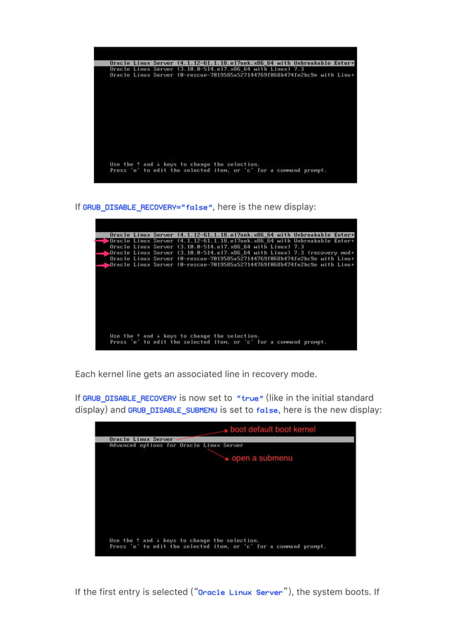 Grub2 and troubleshooting_ol7_boot_problems | PDF | Operating Systems | Computer Software and ...