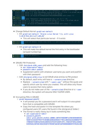 Grub2 and troubleshooting_ol7_boot_problems | PDF