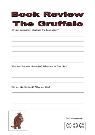 Gruffalo booklet | PDF