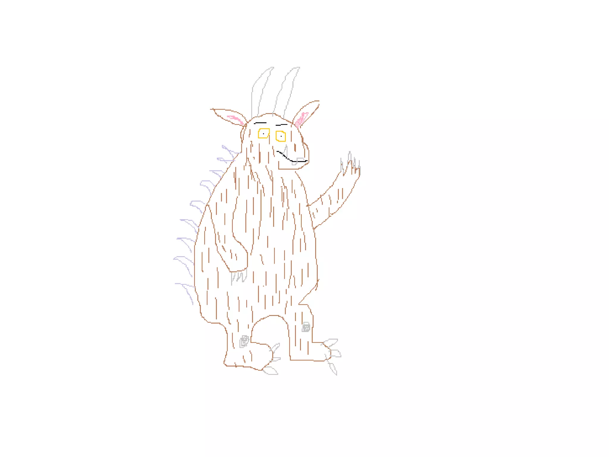 Gruffalo story board | PPTX