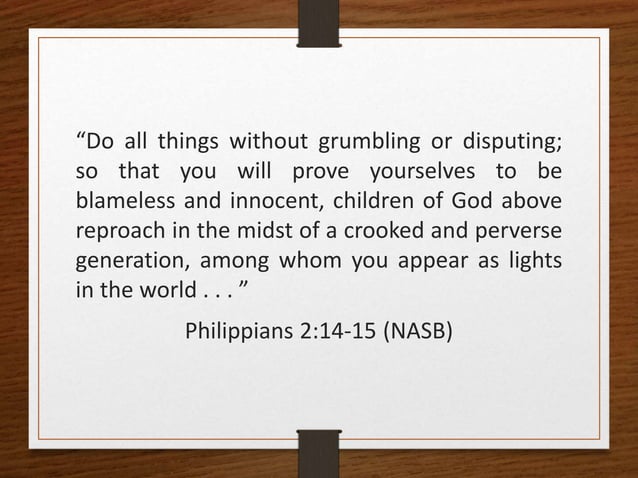 Grumbling or Disputing | PPT