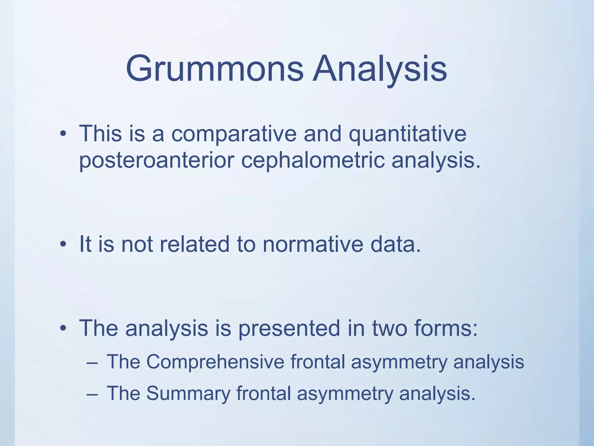 Grummons analysis | PPTX
