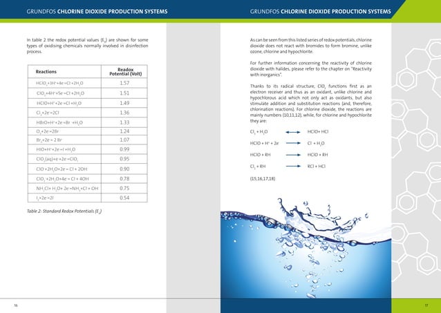 Grundfos chlorine dioxide cl o2- calculation-2 | PDF | Chemistry | Science