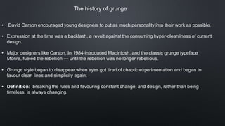 Grunge | PPTX