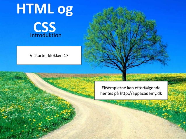 Grundlæggende html - appacademy | PPT
