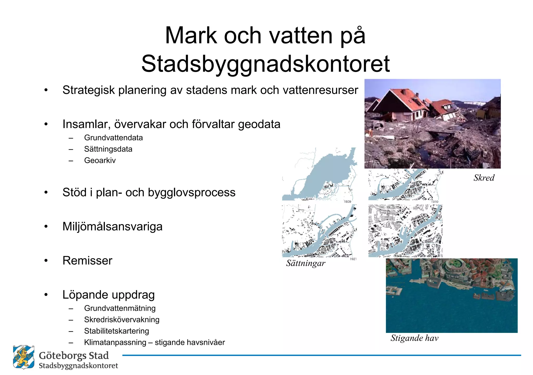 Grundvattenarbete i göteborg niklas blomqvist | PDF