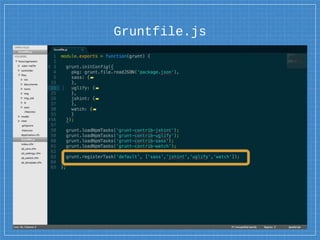 Building your own personal minion with grunt.js