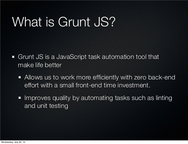 Grunt Js Getting Started With Grunt