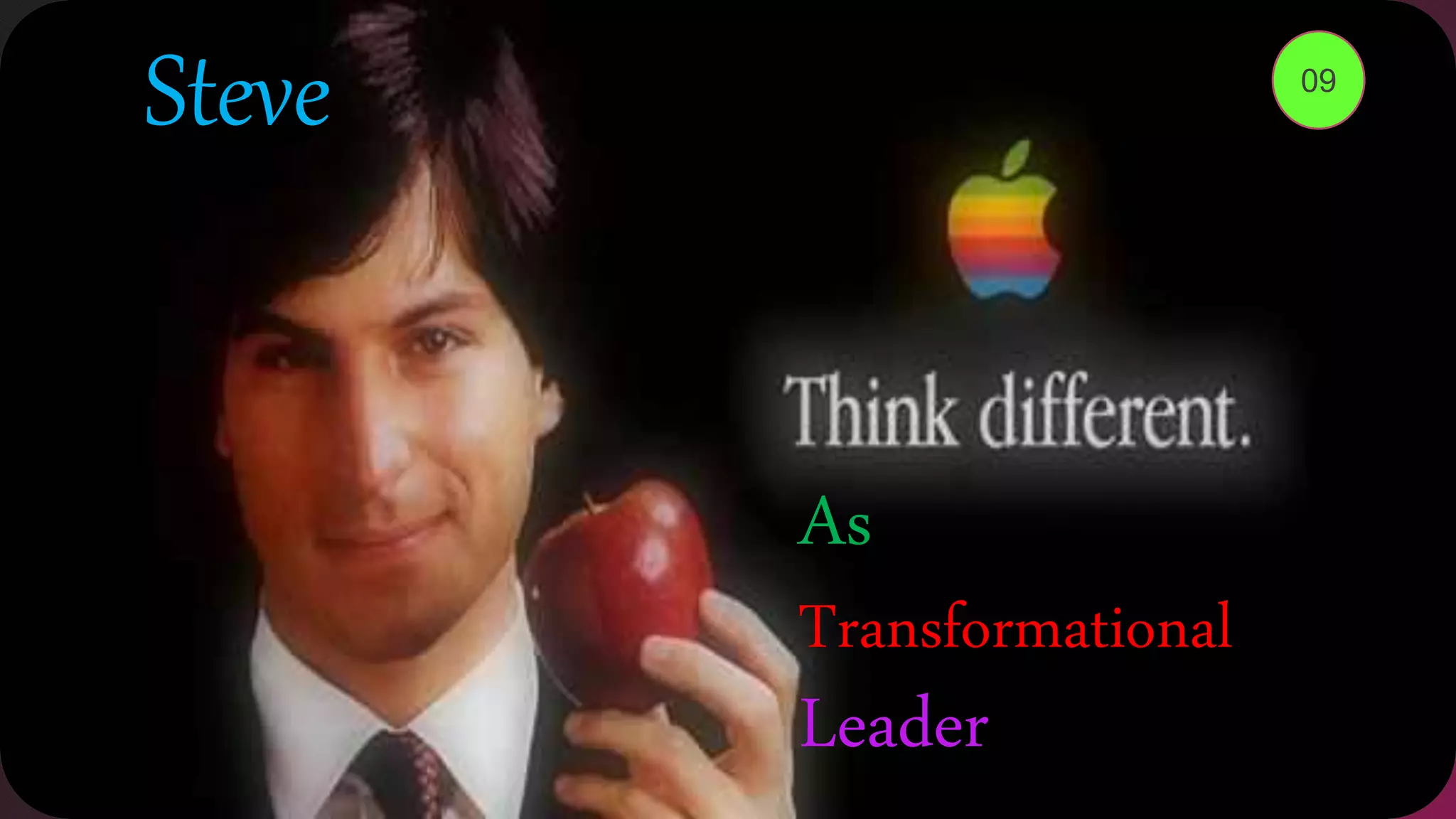 Leadership style of Steve jobs | PPTX