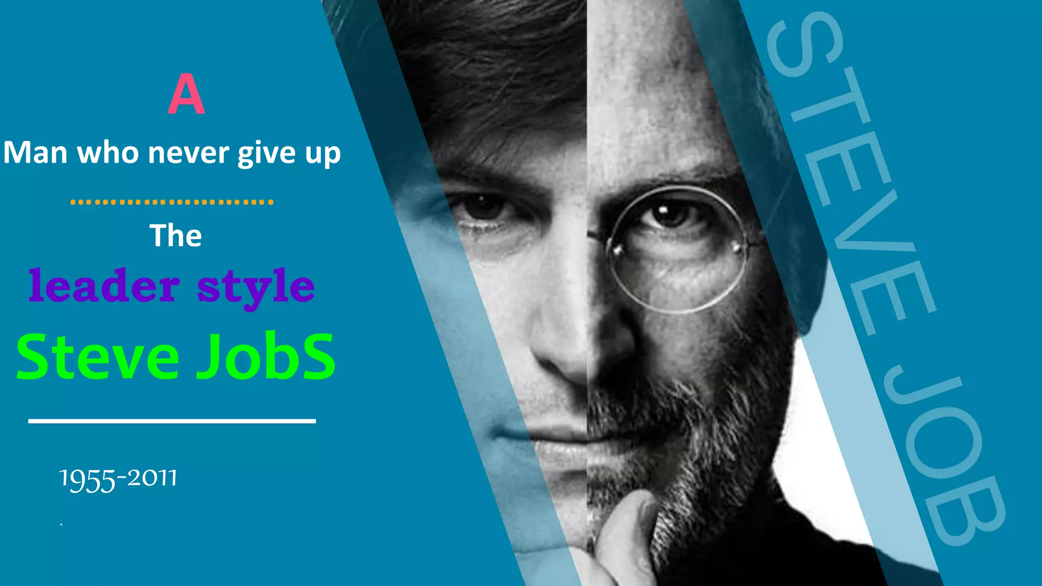 Leadership style of Steve jobs | PPTX