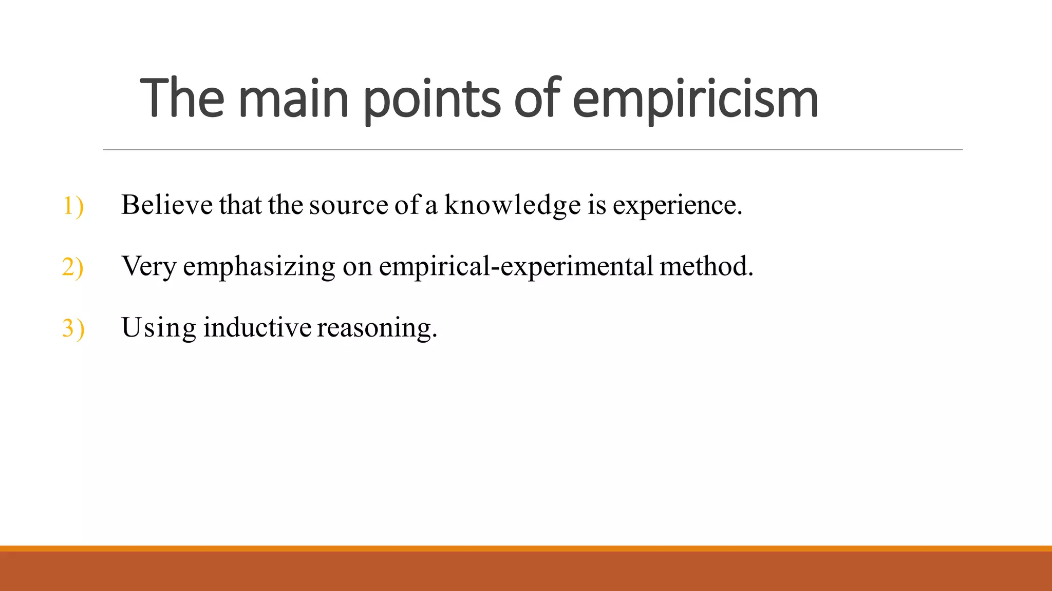 Classical and Modern Philosophy: Rationalism and Empiricism .pptx