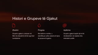 Grupet-e-Gjakut.pptx78787987987978878989 | PPT | Free Download