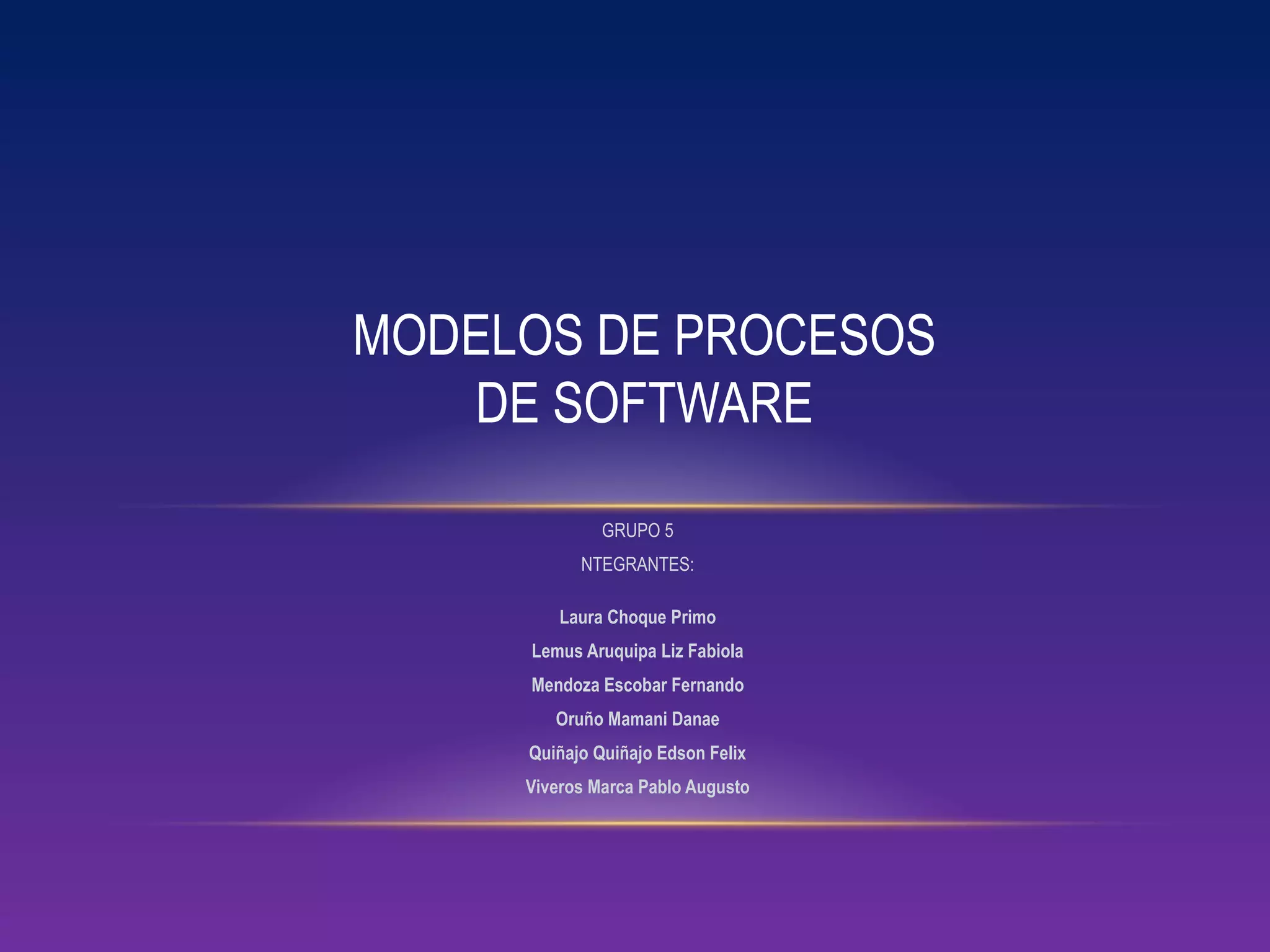 Grupo 5-modelos-de-procesos-de-software | PPT