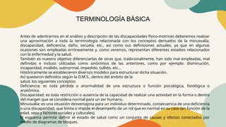 GRUPO 01 LAS DISCAPACIDADES FISICAS Y SU DESCRIPCION.pptx