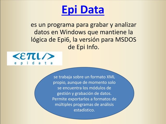 EPI INFO | PPTX