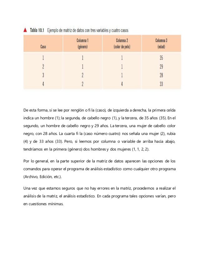 Analisis de datos cuantitativos Analisis de datos cuantitativos