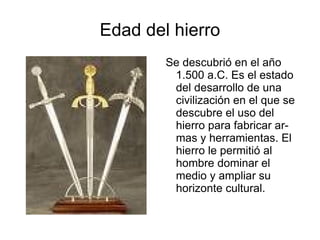 Grupo 1 edad de los metales | ODP
