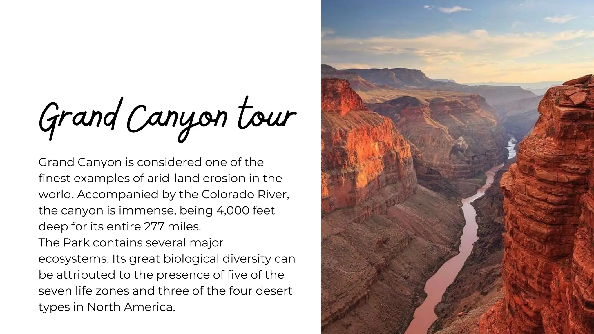 GRUPO 1 GRAND CANYON, ENGLISH CLASS LEVEL | PPTX