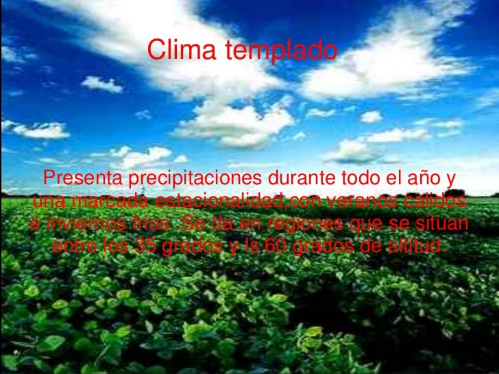 Grupo 2: el clima