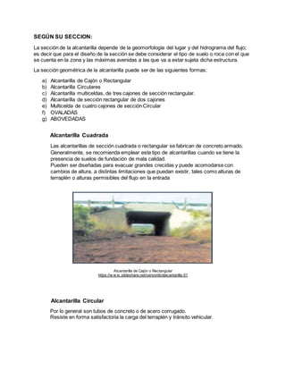 Grupo 38 alcantarillas,puentes y pontones | DOCX