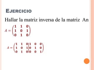 Matriz Inversa y Matrices Semejantes | PPTX