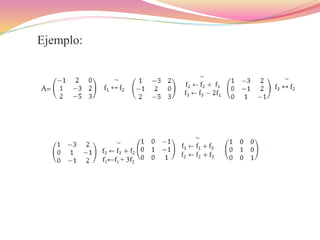 Matriz Inversa y Matrices Semejantes | PPTX