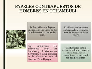 Cultura Tchambuli | PPT