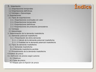 Importaciones y Exportaciones | PPT
