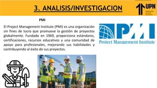 El Project Management Institute (PMI) 1969 | PPTX