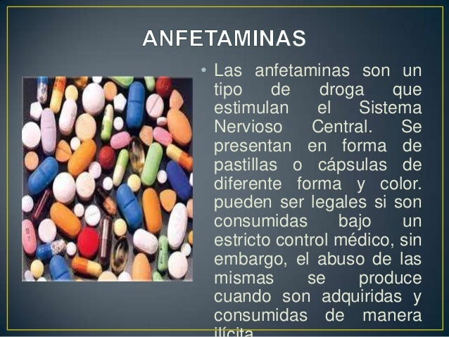 anfetaminas