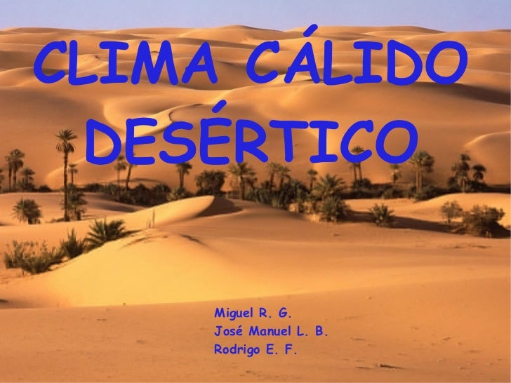 Imagenes de clima calido - Imagui