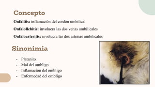 Onfalitis (Onfaloflebitis, Onfaloarteritis) | PDF