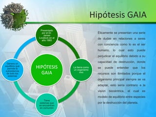 Grupo 6 hipotesis_gaia | PPTX