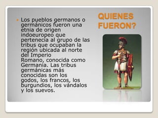 LA FORMACION DEL ESTADO DE LOS GERMANOS | PPTX