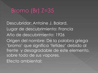 Grupo 7ª Tabla Periodica! | PPTX