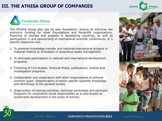 ATHISA GROUP Corporate Presentation | PDF