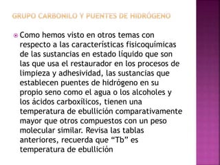 Grupo carbonilo | PPTX