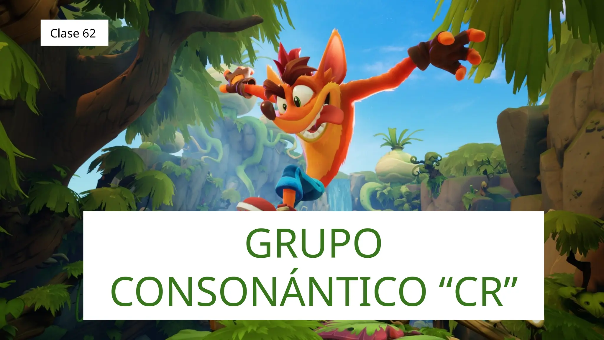 GRUPO CONSONÁNTICO cr - lectoescritura educación | PPTX