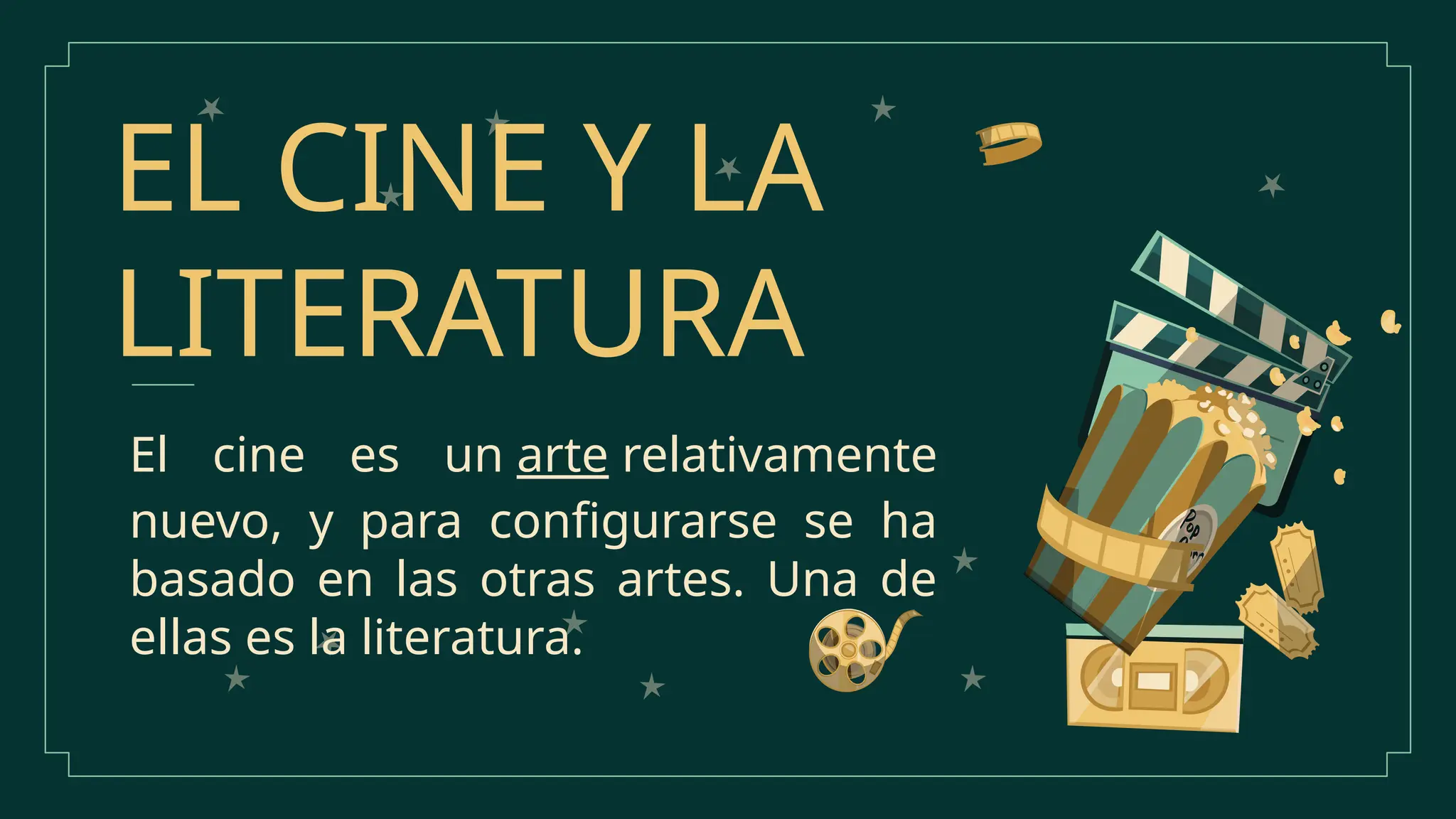 El Cine: Historia, Impacto Cultural y Evolución de un Arte Universal | PPTX