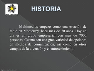 Grupo Multimedios | PPSX
