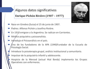 Grupo operativo Pichon Riviere | PPTX