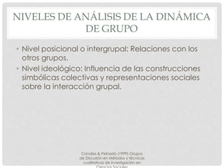 Grupos de discusión en investigación social | PPTX