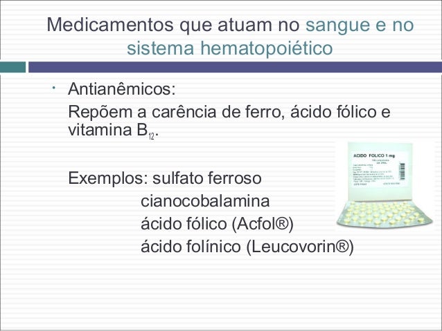 Grupos de medicamentos
