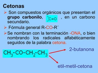 Grupos Funcionales quimica organica IV medio | PPTX