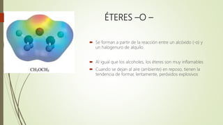 Grupos funcionales eter | PPTX